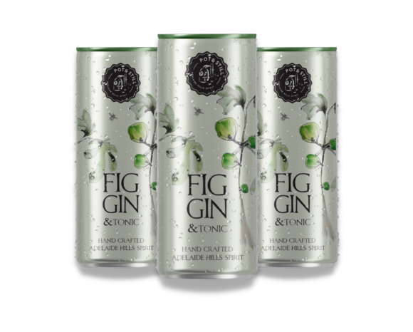 Fig Gin & Tonic Cans (case of 24) – Pot & Still